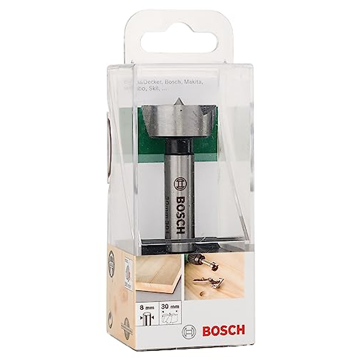 Bosch 2609255289 90mm Forstner Drill Bit with Diameter 30mm