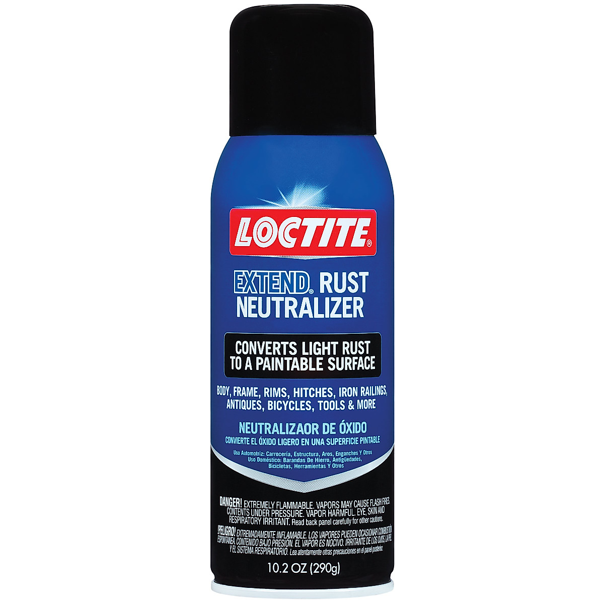 Loctite 633877 Extend Rust Neutralizer Aerosol Can, 10.25 Fl Oz (Pack of 1), Light Gray