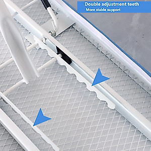 Ironing Board, Non-Slip Foldable Ironing Stand, Ironing Board with Iron Rest Features, Compact and Space Saver Ironing Board for Effortlesswrinkle-Free Clothes