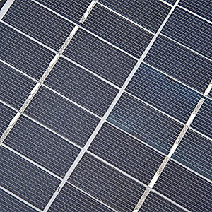 6W 12V Solar Panel Charger, 137x210mm/5.4x8.3in Polysilicon Tablet Generator DC5521 Output Lightweight Low Light Efficiency Convenient for Emergency Lights