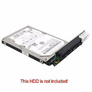 GODSHARK 2.5 inch SATA to 3.5 inch IDE Adapter, 2.5 or 3.5 Inch HDD or SSD SATA Hard Drive to 40 Pin 3.5 Inch PATA Desktop Converter Card