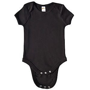 Earth Elements Baby Short Sleeve Bodysuit 12-18 Months Black