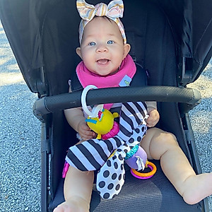 Quinton Bradley Baby 4 Pack Bandana Drool Bib Basics Solid Color (Pink)