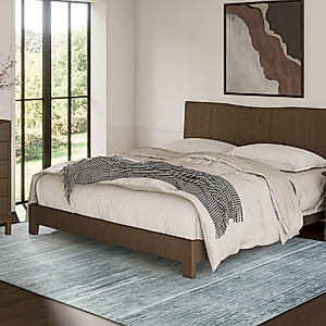 HOMBYS 9x12 Thickened Memory Foam Area Rug for Living Room Bedroom, Large Modern Abstract Floor Carpet for Indoor, Boho Home Deco Non-Shedding, Grey, Machine Washable