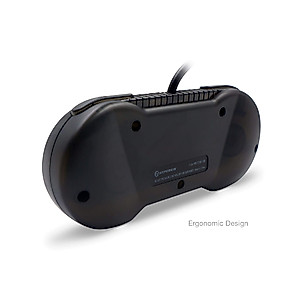 Hyperkin "Scout" Premium Controller for Super NES (Space Black) - Super NES