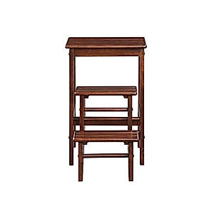 Boraam Step Stool, 24-Inch, Cappuccino