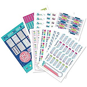 342 Planner Stickers - Get it Done Collection for Calendars and Planners. Checklists for Home, Work, Projects, Events, to-Do, Due Dates, Gift Giving, Goal Tracking, Reminders
