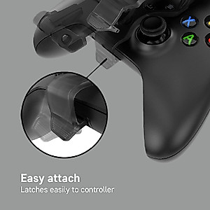 OtterBox Mobile Gaming Clip for Xbox One, Xbox Series X|S, Xbox Elite Series 2, and Xbox Core Wireless Controllers - (BLACK/GREY)
