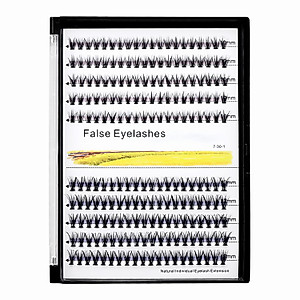 Vayator 10+12mm Mixed 12+14mm Mixed Tray Mink Eyelash Extension Natural 3D Russian Volume Faux Eyelashes Individual 20D Cluster Lashes Makeup (12mm-14mm Mixed)