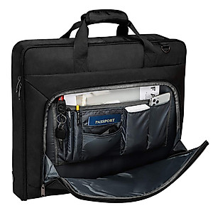 Modoker Suit Luggage Garment Bag with Shoulder Strap, Suit Carry on Bag Hanging Suitcase Garment Bags for Men Women Business Travel