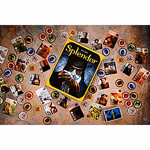 Splendor Board Game (Base Game) - Strategy Game for Kids and Adults, Fun Family Game Night Entertainment, Ages 10+, 2-4 Players, 30-Minute Playtime, Made by Space Cowboys