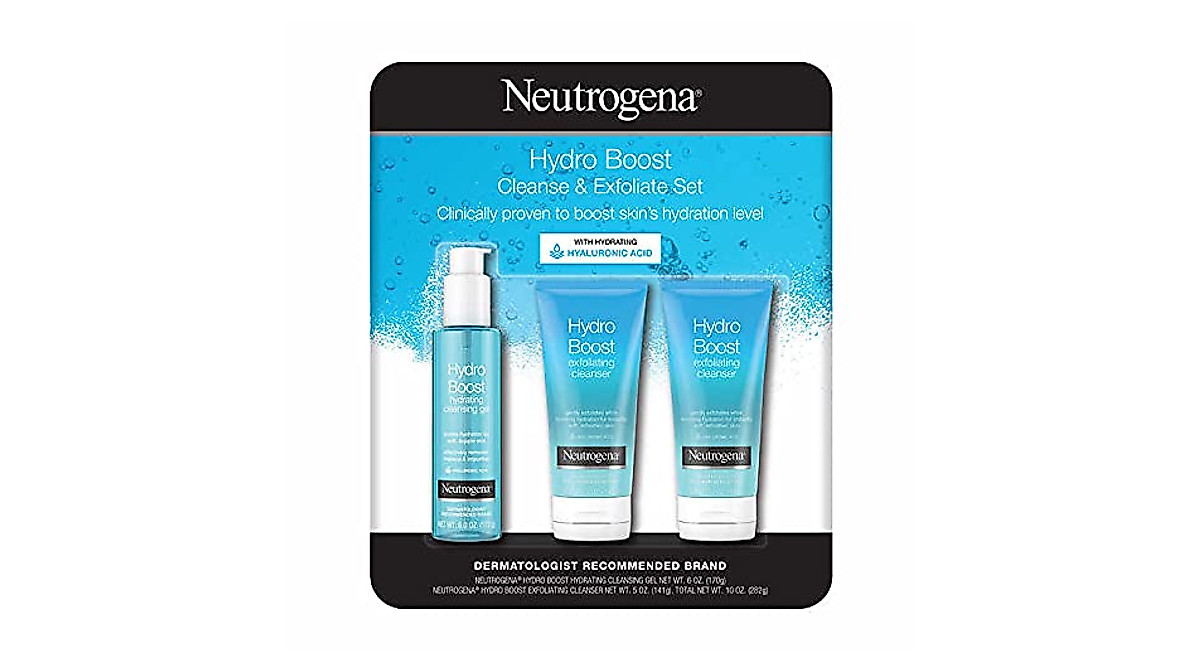 Hydro Boost Cleanse & Exfoliate Set by Neutrogena