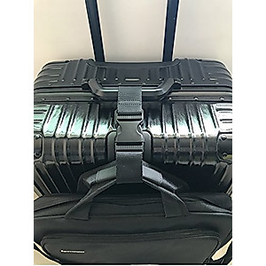 2pcs Two Add a Bag Luggage Set Strap Travel Luggage Suitcase Adjustable Belt Travel Accessories Travel Attachment - Connect Your 3 luggages