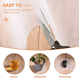 Shelf Liner Non Adhesive Drawer Liner, Non-Slip Kitchen Cabinet Liner Washable Refrigerator Liners Waterproof Fridge Liner Drawer Mat for Pantry Shelves, Cupboard (17.7 inches x 16.5 Feet)