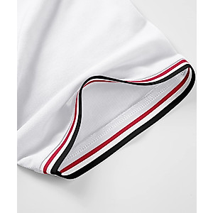 ZITY Mens Polo Shirt Short Sleeve Sports Golf Tennis Shirts for Men Summer Collared Casual Shirt