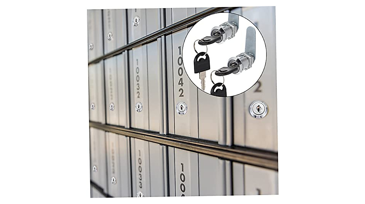 TOVINANNA 10pcs Stainless Steel Cabinet Locks