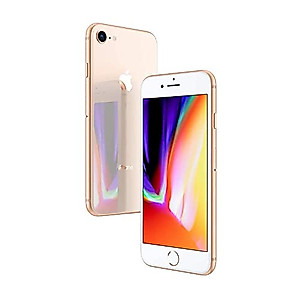 Apple iPhone 8, 64GB, Gold - Unlocked (Renewed)