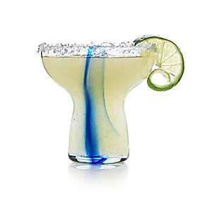 Libbey Blue Ribbon Stemless Margarita Glasses, 10.25-ounce, Set of 6