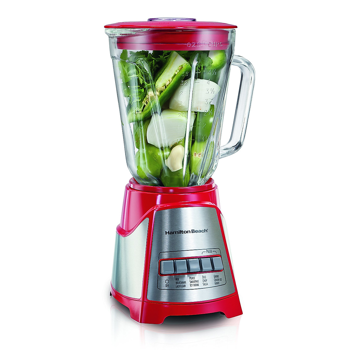 Hamilton Beach Ensemble Multi Function Wave Action Blender with Ice Sabre Blades
