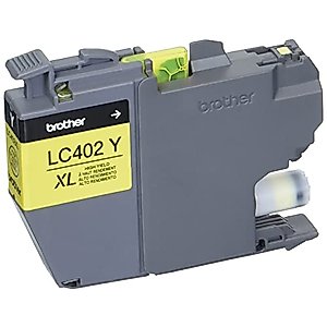 Brother Genuine LC402XLY High Yield Yellow Ink Cartridge