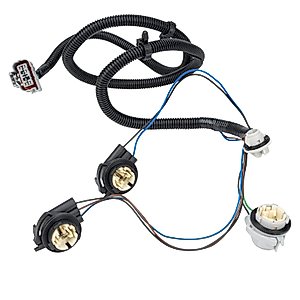 WEILEITE Right Passenger Side Tail Light Direct Wiring Harness Kit Compatible with Chevy Silverado 1500 1500HD 2500HD 3500 2003-2007 Replace 16531402