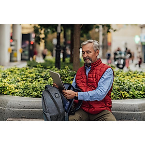 MATEIN Lightweight Backpack for Travel, Anti Theft 15.6 inch Laptop Backpack with Soft Padded Straps, Business Computer Bag with USB Charging Port Water Resistant College School Bookbag for Men Women