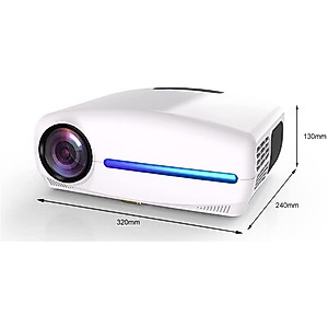 Feilx Mini Projector 2022 Upgraded Portable Video-Projector, HD LED Projector with 4D Digital Keystone 6800 Lumens Home Theater Portable Projector LED Projector
