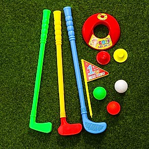 BESPORTBLE Golf Skort Golf Skort Lounge Sets Golf Set: Golf Sports Set, Golf Clubs Indoor and Outdoor Golf Set for Boys and Girls, Random Color Suit Kids Suit Kids Suit