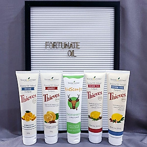 Thieves Dentarome Plus Toothpaste - 4 oz by Young Living Essential Oils