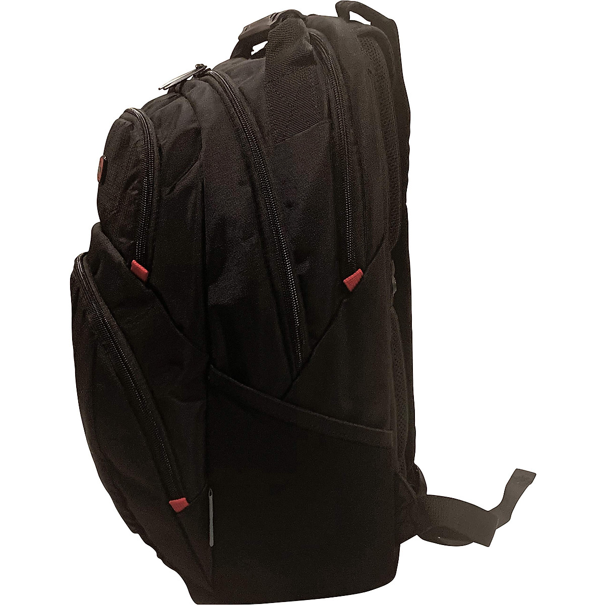 Wenger Tandem Backpack with 16 Laptop Pocket and Tablet Pocket, Black