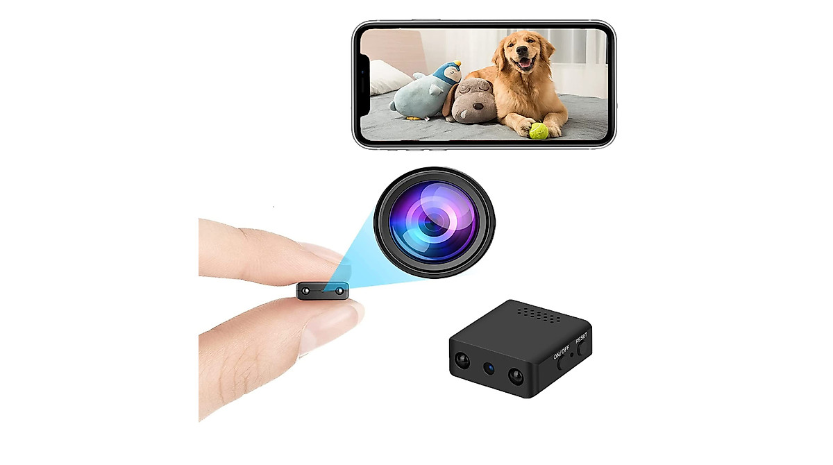 Chihod Mini Spy Camera HD 1080P - Portable & Wireless