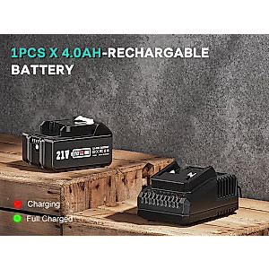 Avhrit Cordless Compact Wood Router, 21V Wood Router Tool With 1PCS 4.0Ah Battery, Brushless Handheld Palm Routers for Woodworking, Wood Trimmer Cutting with 15 pieces 1/4" Router Bits Set