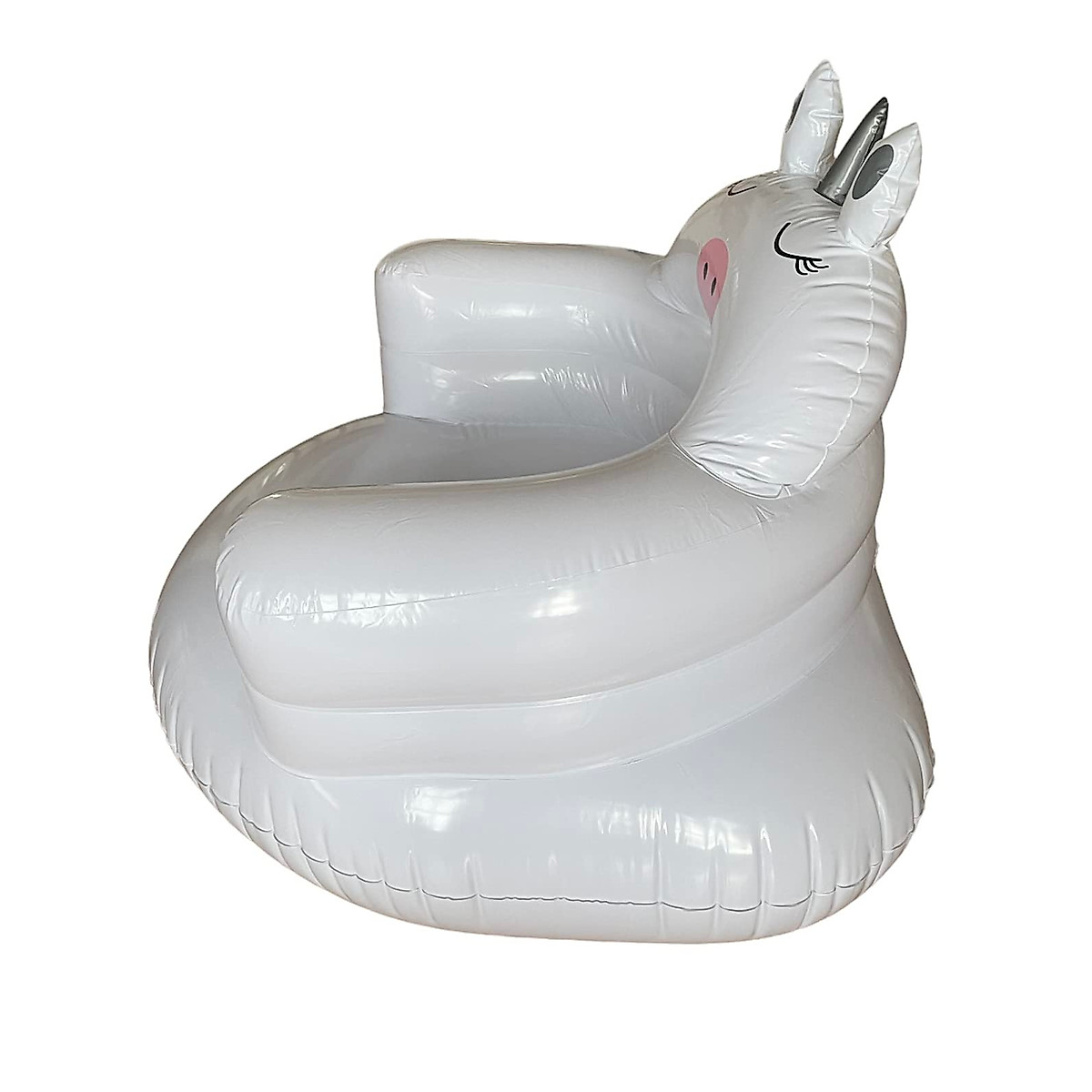 KANYAN - Unicorn Chair, Best Kids Chair for Girls (Toddler Chair for Girls), Kids Reading Chair, Toddler Bean Bag Chair (Girls Bean Bag Chair) Filled with Air