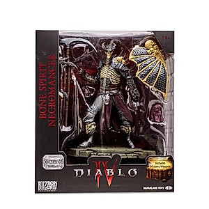 McFarlane Toys - Diablo IV Bone Spirit Necromancer (Common) 1:12 Scale Posed Figure