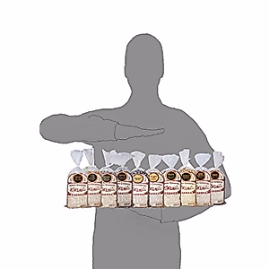 Amish Country Popcorn - 10 (1 Lb Bag) Variety Gift Set Bundle (Red, Blue, Medium White, Midnight Blue, Purple, Ladyfinger, Baby White, Rainbow, Medium Yellow, and Mushroom)