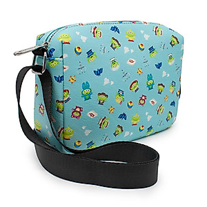 Disney Bag, Crossbody, Pixar Toy Story Alien Remix Pizza Planet, Vegan Leather
