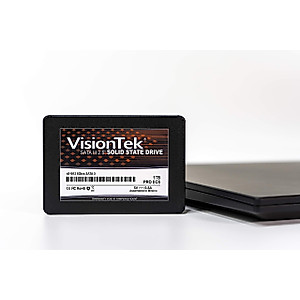 VisionTek PRO ECS 7mm 2.5 Inch SATA III SSD - 1TB - Desktops, Laptops, Mac Systems