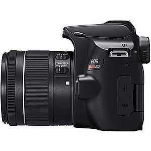 Canon Rebel SL3 / EOS 250D DSLR Camera w/Canon EF-S 18-55mm f/4-5.6 is STM Lens+case+128Memory Cards (24PC)