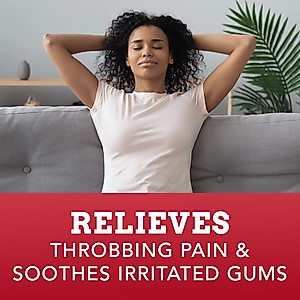 Orajel 2X Medicated Toothache & Mouth Sores Liquid, 0.45 Fl Oz