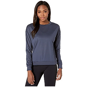 Reebok Studio Mesh Longsleeve, Heritage Navy, Medium