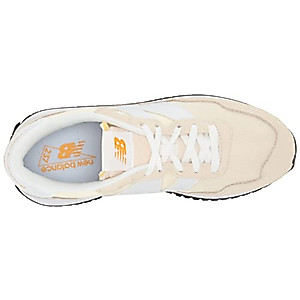 New Balance Women's 237 V1 Sneaker, Calm Taupe/White, 10