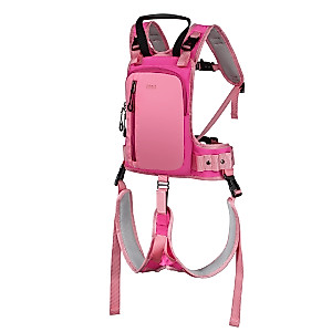 QOGIR Ski Harness for Kids: Teach Your Child The Speed Control of Skiing with Mini Backpack and Adjustable Seat Harness