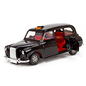 London Taxi 1/38 Scale Diecast Model Toy Car 4.75" Long Motormax 76003