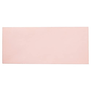 96-Pack #10 Blush Pink Envelopes Bulk with Gummed Seal and V-Flap for Party Invitations, Mailing Business Letters, Checks, Invoices, Baby Showers, Banquets, Weddings (4 1/8 x 9 1/2 in)