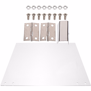 ABOOFAN Commercial Popcorn Machine Door Panel, PVC Thicken Popcorn Popper Machine Panel Replacement for Popcorn Machine Parts 28.6 * 21.5cm