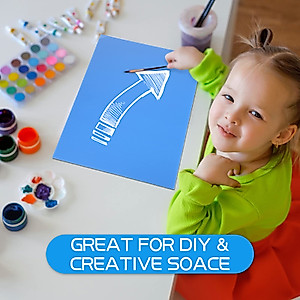 20 Pack Large Size Blank Yard Signs with Stakes 16.5 x 12.6 Inch Blue Corrugated Plastic Sheet Real Estate Garage Sale Signs with Stakes Open House for Rent Sign with Stand for Lawn Party Decorations