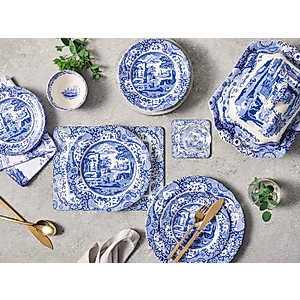 Spode Blue Italian Dinner Plates - Set of 4 (10.5 inch Dinner Plate)