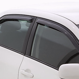 Auto Ventshade [AVS] Ventvisor / Rain Guards | Outside Mount, Smoke Color, 4 pc | 94722 | Fits 2002 - 2006 Nissan Altima