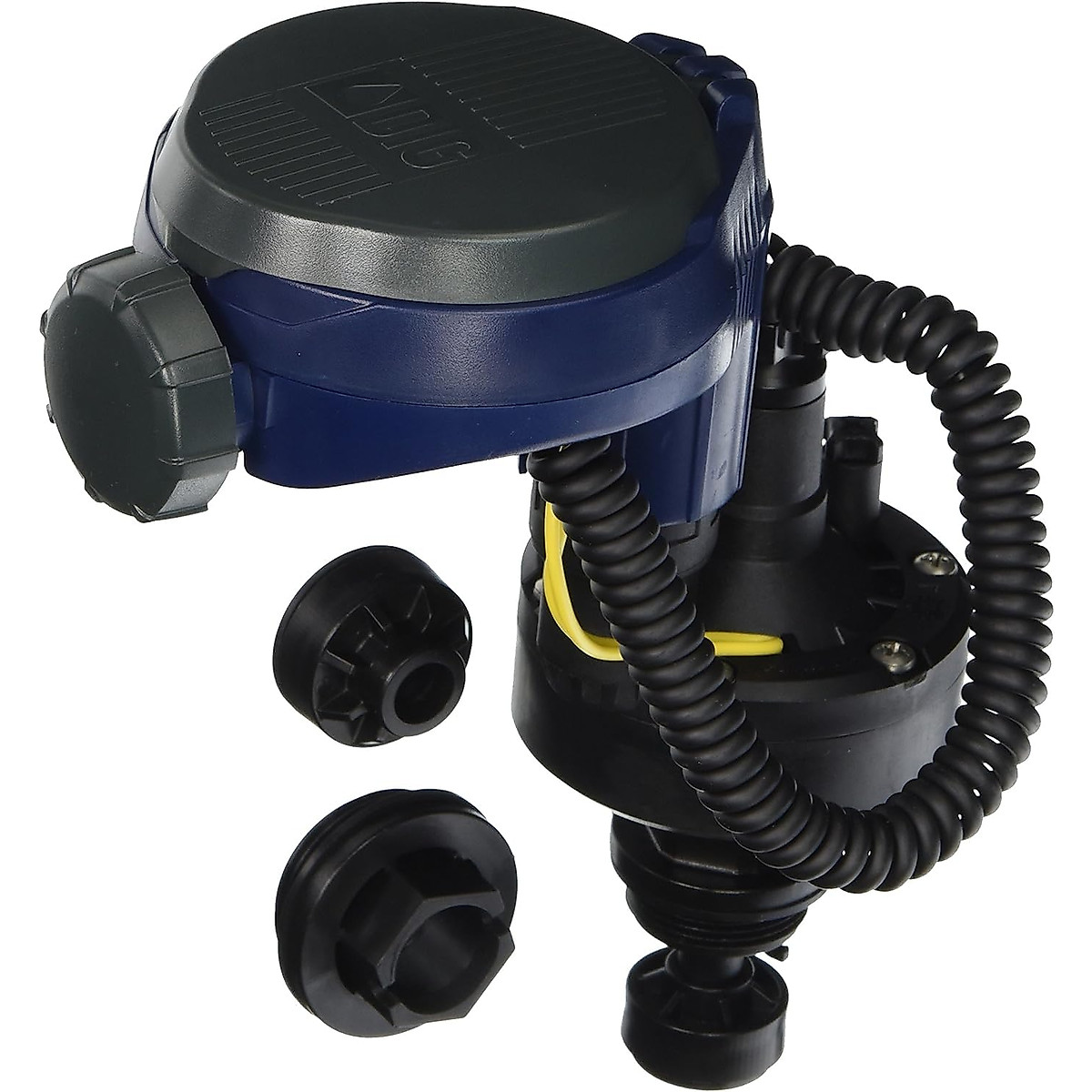 DIG RBC 7000 Battery Powered Irrigation Timer - Programmable Control for Drip & Sprinkler Systems with Rain Sensor Compatibility 3/4" in-line Valve. Installed Above the Ground or Inside irrigation Box