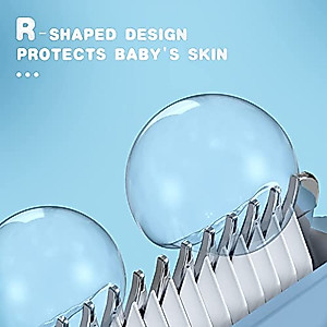 Baby Hair Clippers Quiet Hair Trimmer for Kids Toddler, Silent Hair Clippers for Children with Autism, Waterproof Rechargeable Cordless Ceramic Blade Haircut Kit